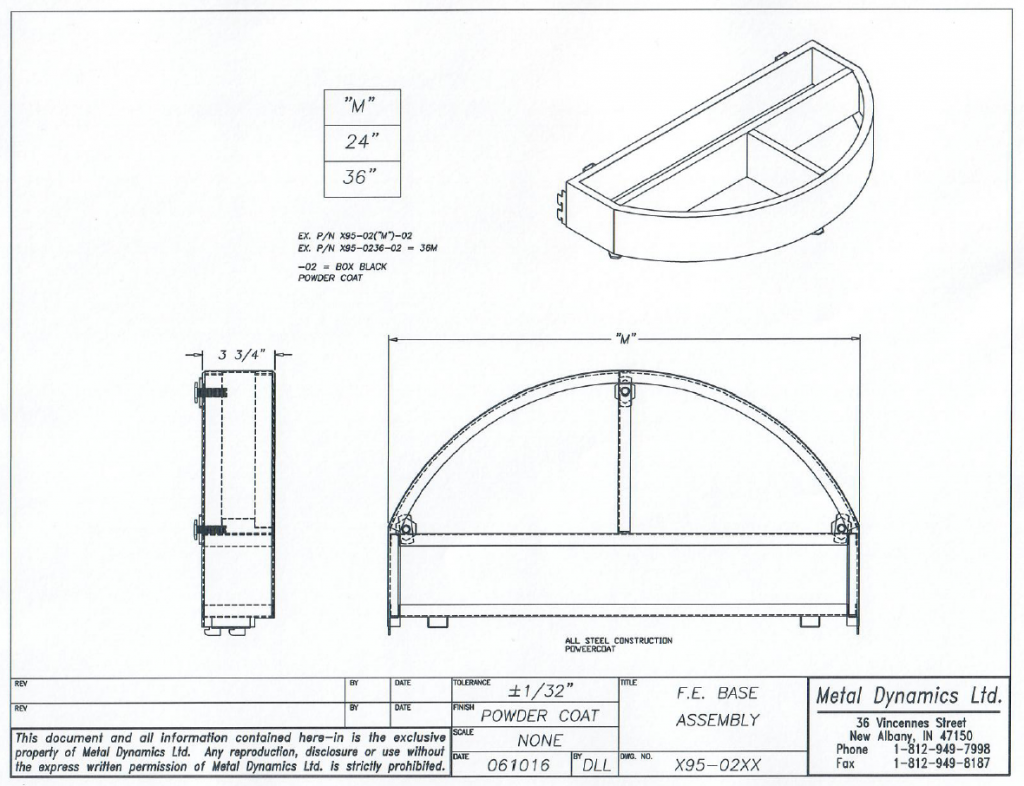 Radius – Metal Dynamics, Ltd.